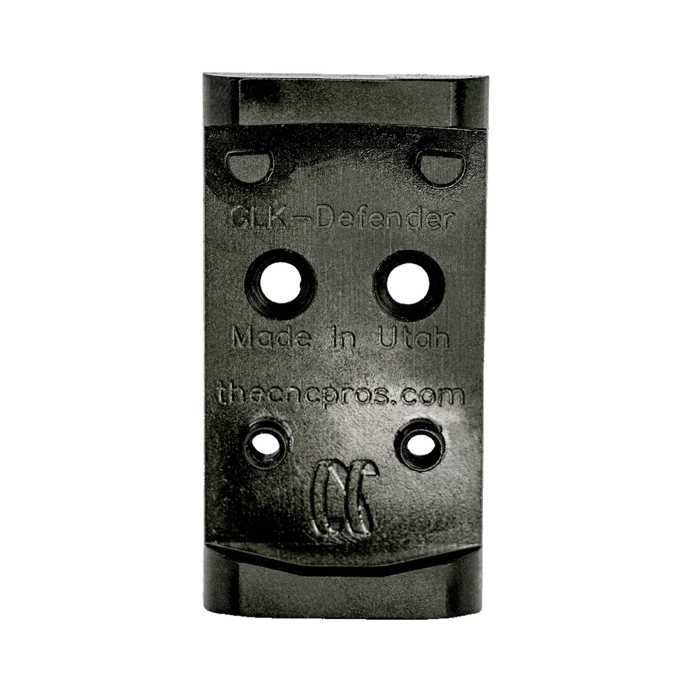 Steel Red Dot Plate for Glock MOS To Shield RMSc/Vortex Defender CCW/E