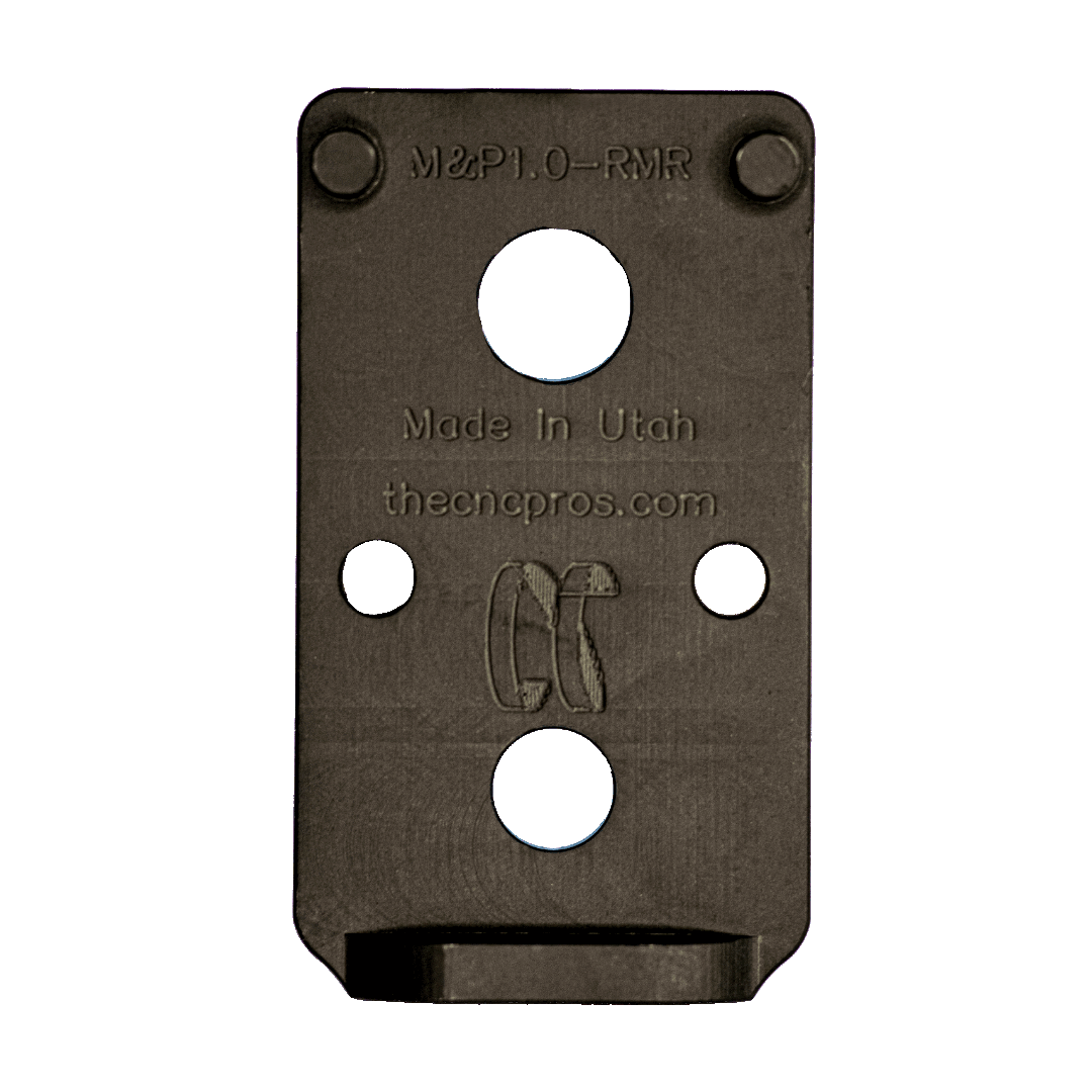 S&W M&P 1.0 to RMR Steel Red Dot Adapter Plate – Athena Precision
