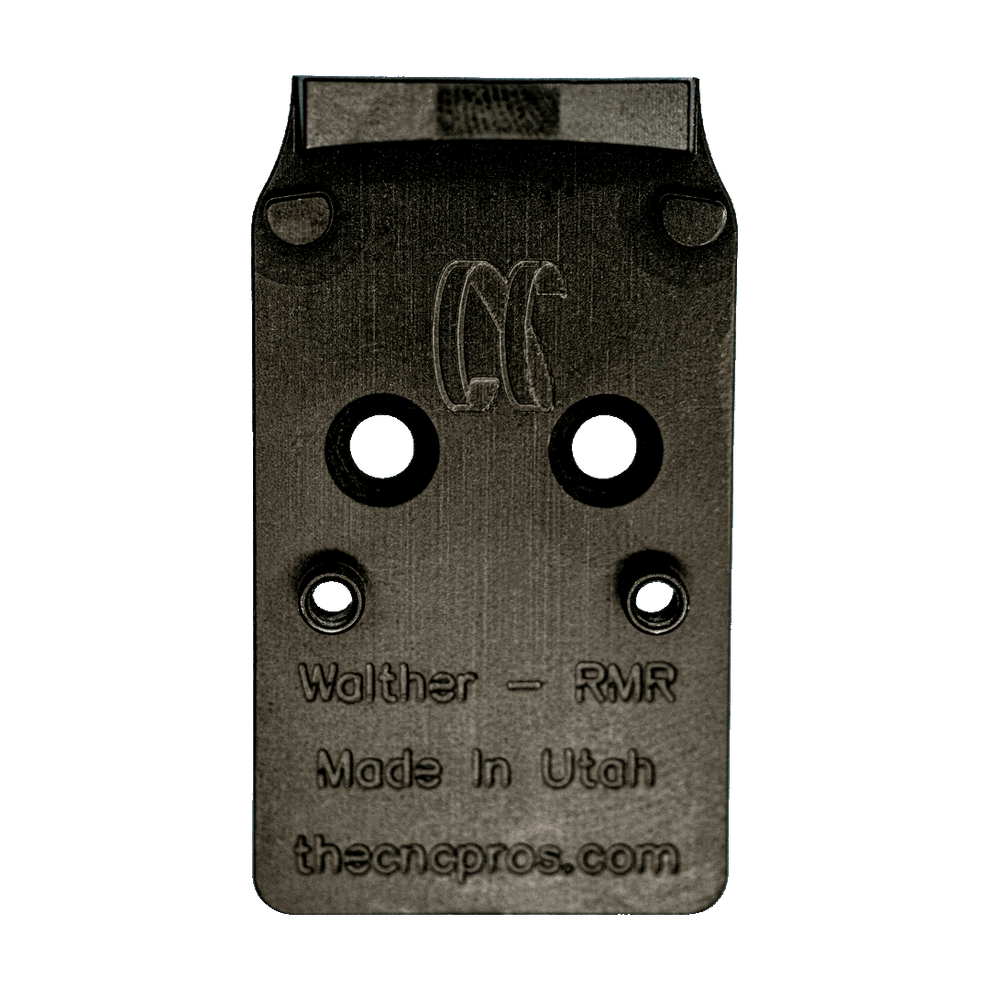 Walther PDP V2 to Trijicon RMR/Holosun C Steel Red Dot Plate